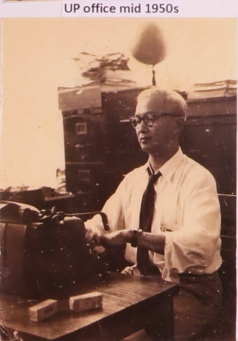 Mr Wee as a young journalist | College of Integrative Studies